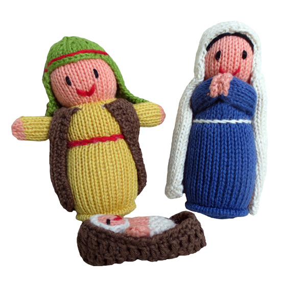 Hand Knit Nativity ASB 69A - Partners For Just Trade