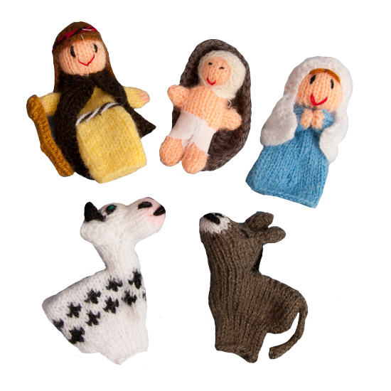 Nativity Finger Puppet Set ASB 68A - Partners For Just Trade