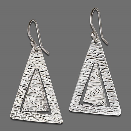 Textura Andina Earrings CEMR 135A - Partners For Just Trade